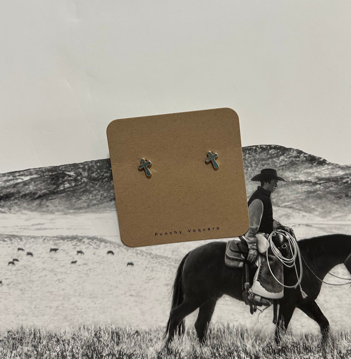 The Saint Inlay Studs – Punchy Vaquera