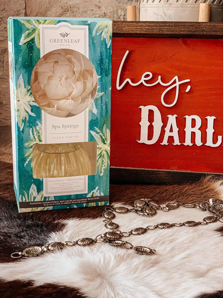 Greenleaf Flower Diffuser – Punchy Vaquera