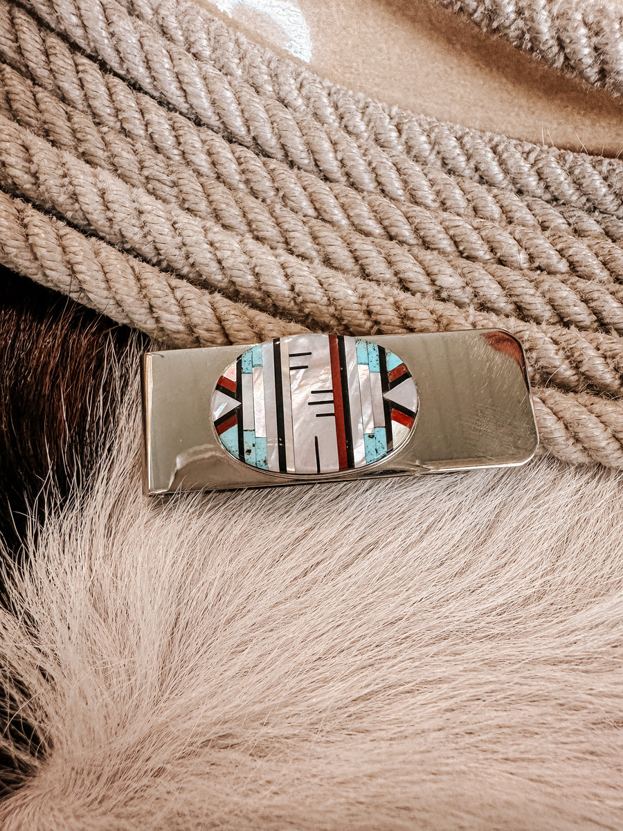 The Inlay Money Clip – Punchy Vaquera